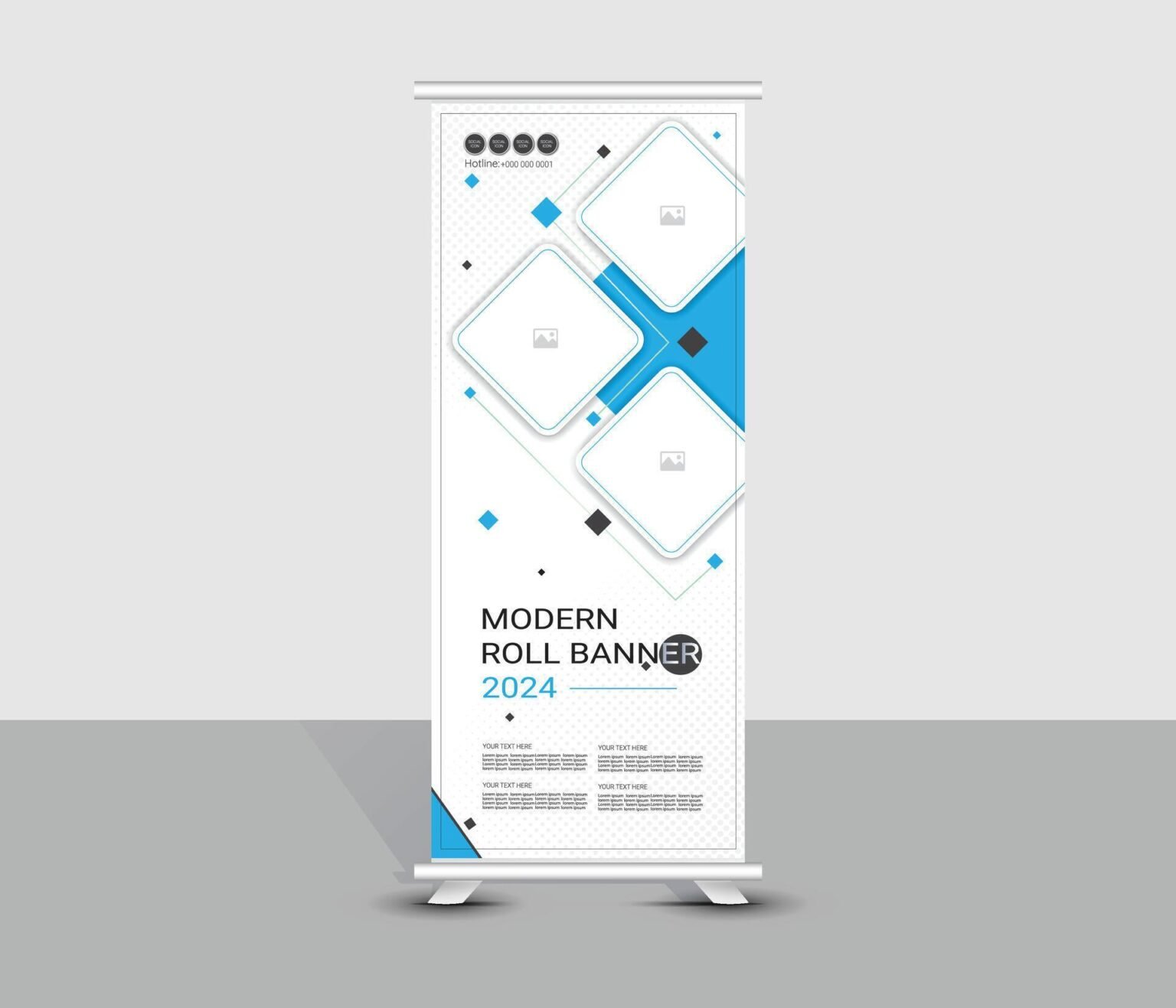 Roll-Up, Pop-Up & Flag Displays for Events in UAE | We Two Advertising